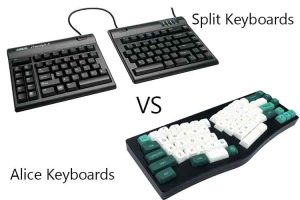 Alice vs. Split Keyboards (Pros & Cons) - Keyboards Expert